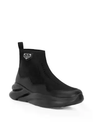 Philipp Plein Runner Sock Skywalker Sneakers - Black