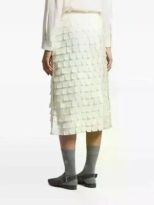 Peserico Layered Midi Skirt