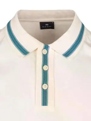 Paul Smith Stripe-trim Short-sleeve Polo Shirt