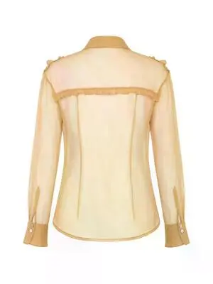 Paloma Wool Ruffled Silk Shirt