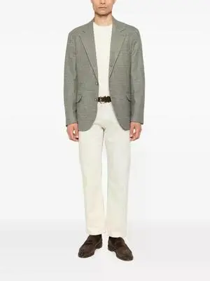 Brunello Cucinelli Prince Of Wales Check-pattern Blazer