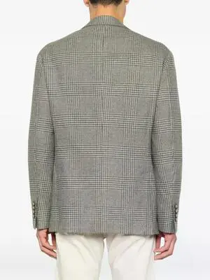 Brunello Cucinelli Prince Of Wales Check-pattern Blazer