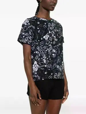 Moschino Graphic Print Crewneck T-shirt
