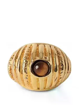 PAOLA SIGHINOLFI Reef Tiger Eye Ring - Gold