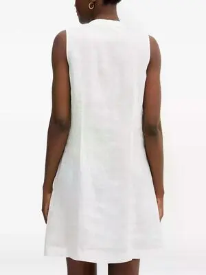 BENETTON Sleeveless Linen Mini Dress