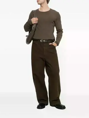LEMAIRE Ribbed Long-sleeve T-shirt