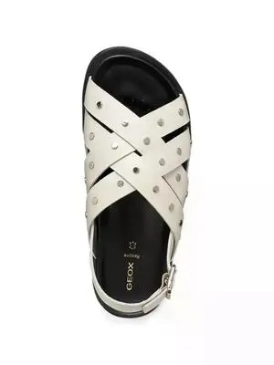 Geox Adelash Studded Crossover-strap Sandals