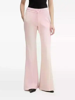 Miss Sixty Drawstring-waist Flared Track Pants