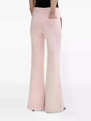 Miss Sixty Drawstring-waist Flared Track Pants