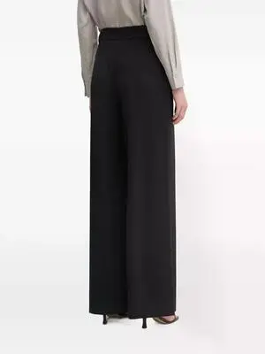 GAUDI Pleated Wide-leg Trousers