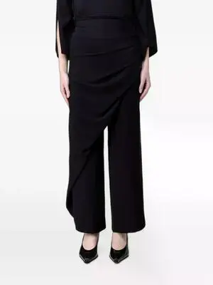 HANITA Draped-panel Pallazo Trousers