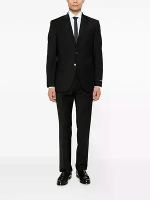 Karl Lagerfeld Pressed Crease Belt-loop Trousers