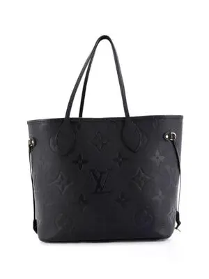 LOUIS VUITTON Neverfull Nm Monogram Empreinte Giant Mm Tote Bag - Black
