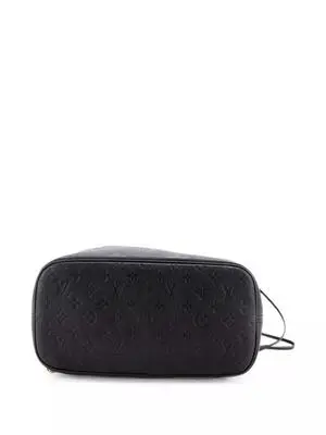 LOUIS VUITTON Neverfull Mm Monogram Empreinte Giant Tote Bag - Black