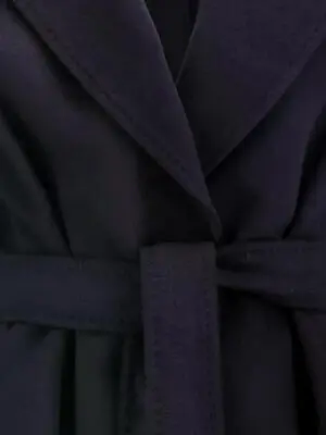 Max Mara Dravenna Belted Coat - Blue