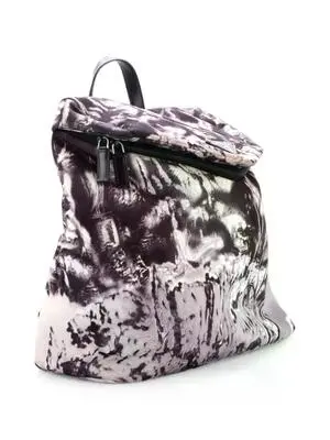 Prada Printed Nylon Backpack