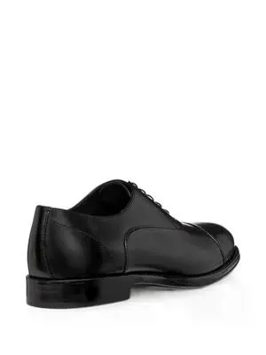 Geox Barberigo Leather Derby Shoes