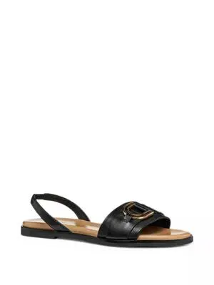 Geox Buckle-detail Slingback Sandals
