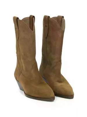 Isabel Marant Étoile Suede Western Boots