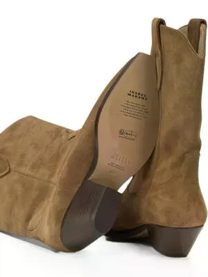 Isabel Marant Étoile Suede Western Boots