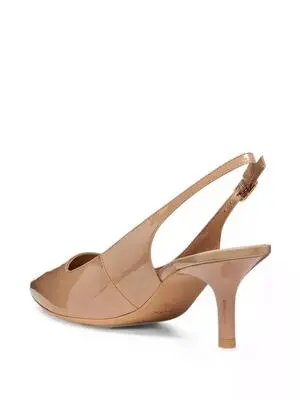 Geox Kleopy Patent-finish Slingback-strap Heeled Pumps