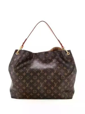 LOUIS VUITTON Delightful Handbag Monogram Canvas Mm Hobo Bag