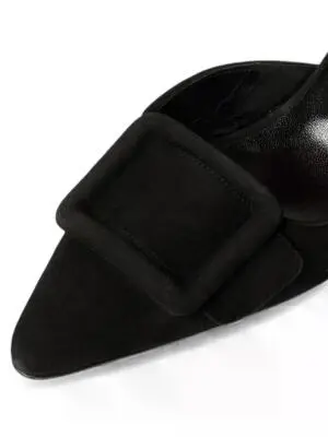 Manolo Blahnik Maysale Buckled Pumps