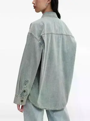 Miss Sixty Embellished Denim Shirt Jacket