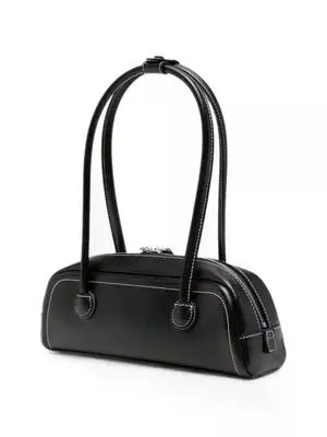 MARGESHERWOOD Mini Contrast-stitch Leather Shoulder Bag