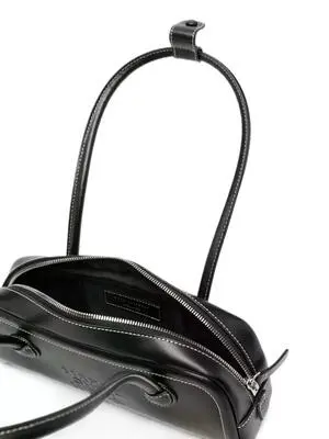 MARGESHERWOOD Mini Contrast-stitch Leather Shoulder Bag