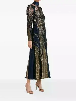 TEMPERLEY LONDON Marianna Sequin-embellished Maxi Dress