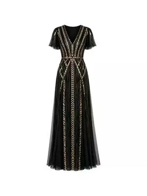 TEMPERLEY LONDON Viola Gown - Black