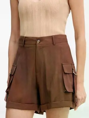 GAUDI Cargo Turn-up Shorts - Brown