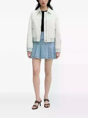 Miss Sixty Zip-up Panelled Cropped Jacket