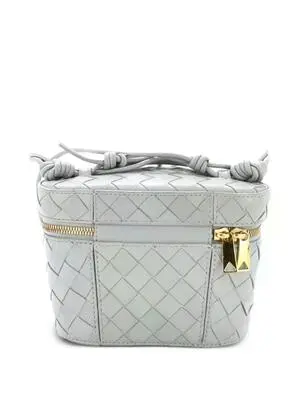 Bottega Veneta Mini Crossbody Bag - Grey