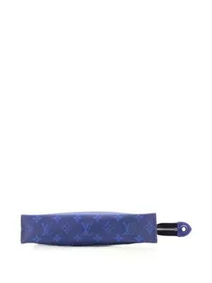 LOUIS VUITTON Pochette Voyage Monogram Taigarama Mm Clutch Bag
