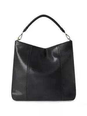 OSPREY Carina Leather Shoulder Bag - Black