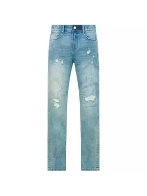 RtA Clayton Distressed Jeans - Blue