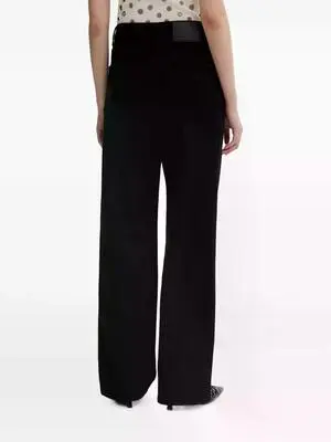 Miss Sixty Logo Patch Mid-rise Straight-leg Jeans
