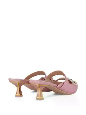 KAT MACONIE Azari Embellished Sandals - Pink