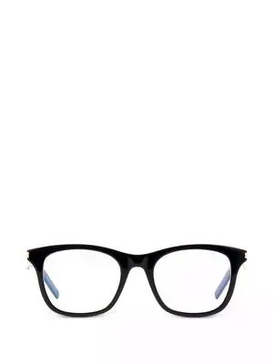 Saint Laurent Square Frame Eyeglasses - Black
