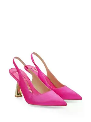 KAT MACONIE Diana Pointed-toe Mules - Pink