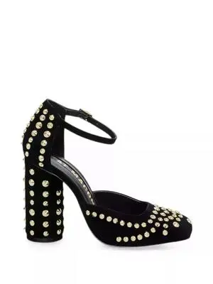 KAT MACONIE Stud-embellished Pumps - Black