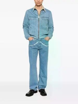 Études Studio Frayed Bootcut Jeans