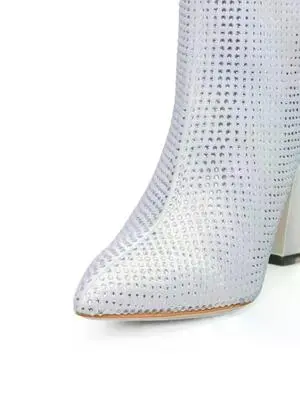 KAT MACONIE Crystal-embellished Ankle Boots