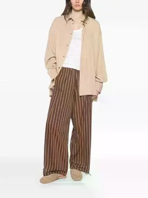 Études Studio Striped Drawstring Trousers