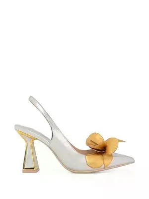 KAT MACONIE Embellished Slingback Pumps - Black