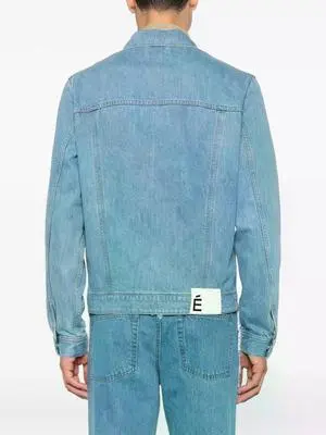 Études Studio Zip-up Slim-fit Denim Jacket