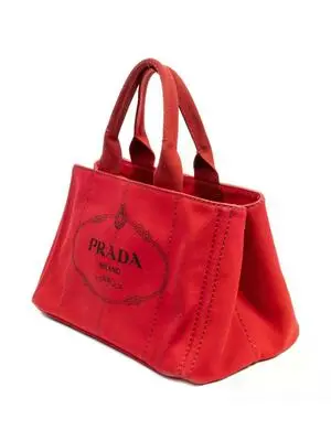 Prada Logo-print Tote Bag