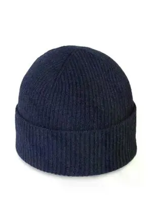 Gucci Double G Ribbed-knit Beanie Hat